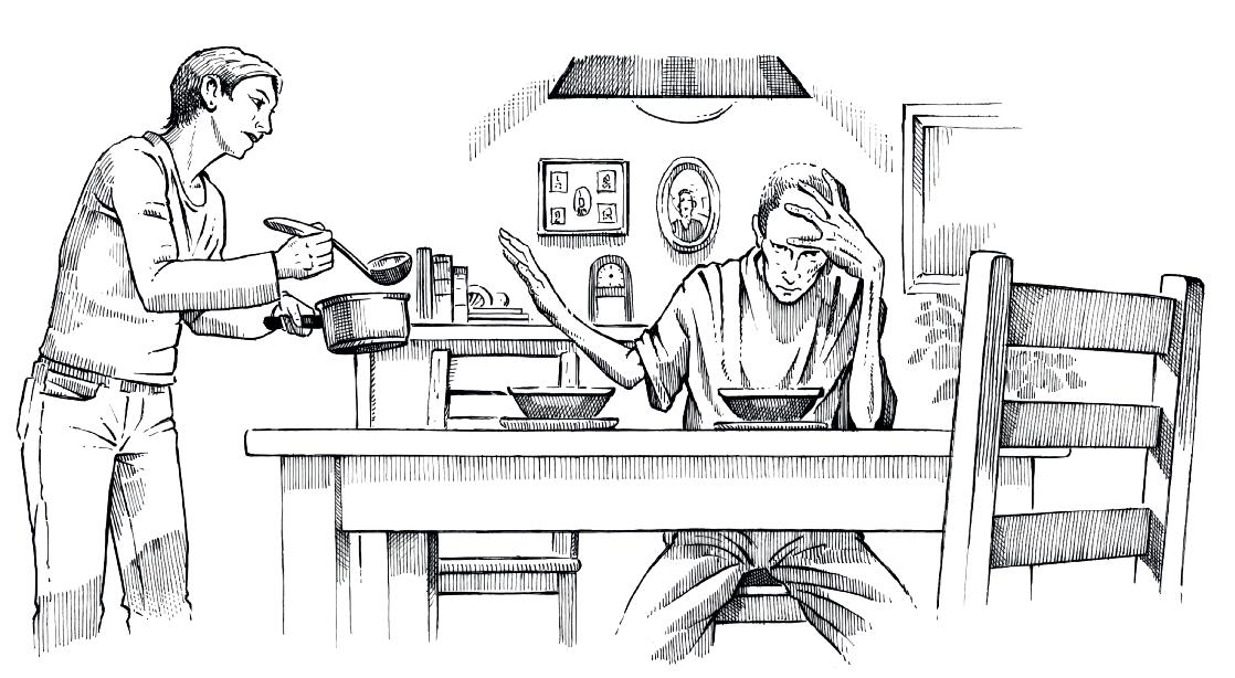 Emaciated but not unloved Patients and carers need support to cope with ...